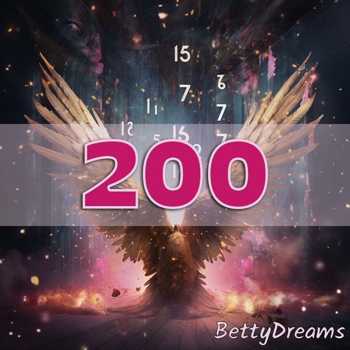 200 Angel Number: Surprising & Powerful Meanings | BettyDreams