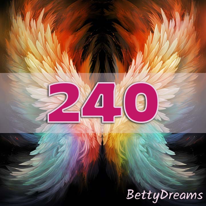 240 Angel Number: Surprising & Powerful Meanings | BettyDreams