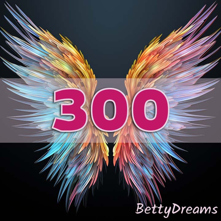 300 Angel Number: Surprising & Powerful Meanings | BettyDreams