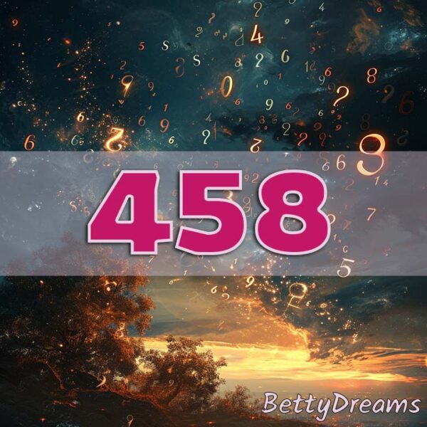 458 Angel Number: Surprising & Powerful Meanings | BettyDreams