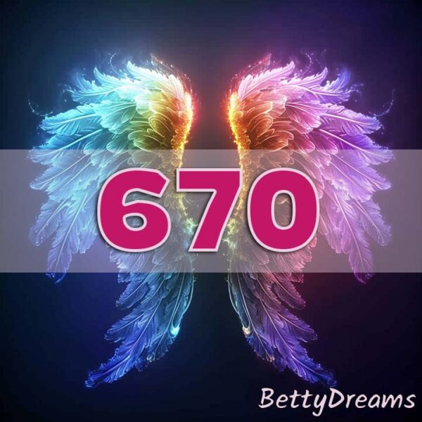 670 Angel Number: Surprising & Powerful Meanings | BettyDreams