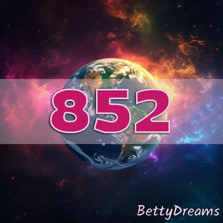 852 Angel Number: Surprising & Powerful Meanings | BettyDreams