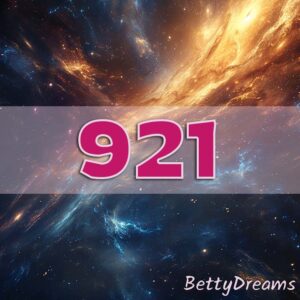 921 Angel Number: Surprising & Powerful Meanings | BettyDreams