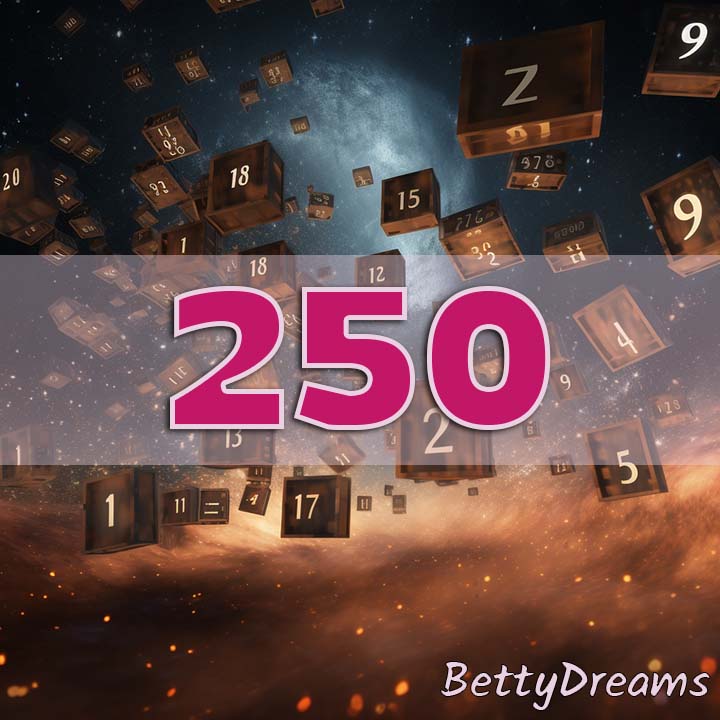 250 Angel Number: Surprising & Powerful Meanings | BettyDreams