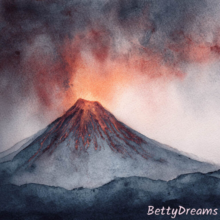 Volcano Dream Meaning: 10 Powerful Meanings (by Betty)