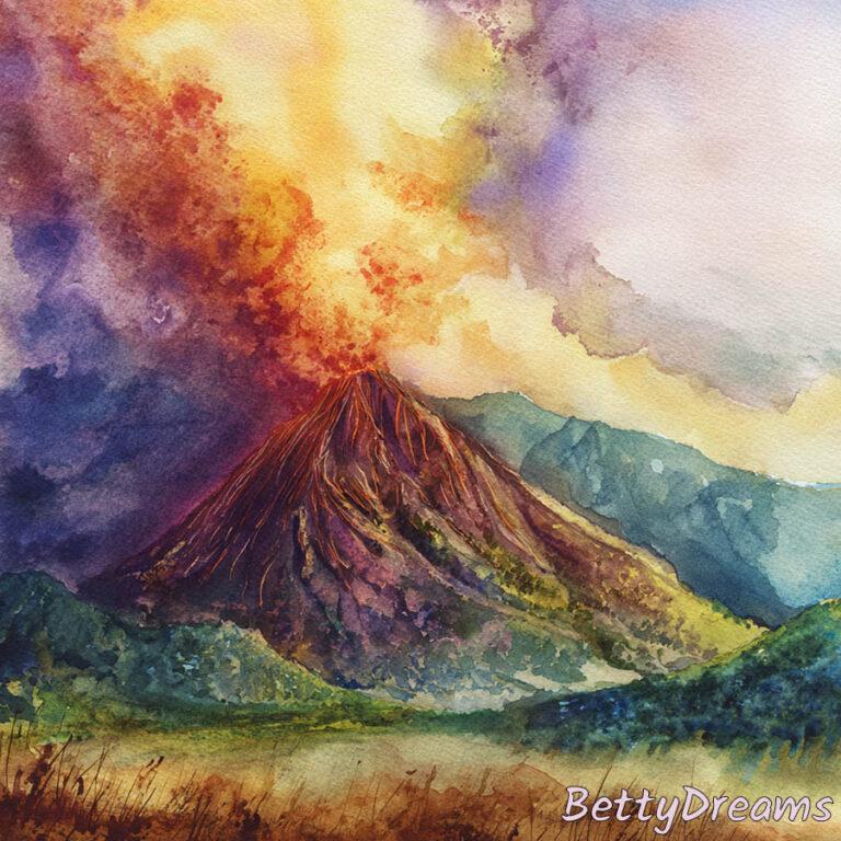 Volcano Dream Meaning: 10 Powerful Meanings (by Betty)