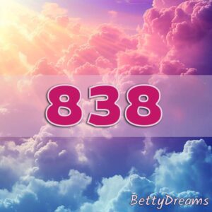 838 Angel Number: Surprising & Powerful Meanings | BettyDreams
