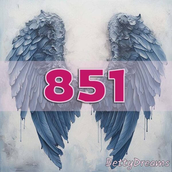 851 Angel Number: Surprising & Powerful Meanings | BettyDreams