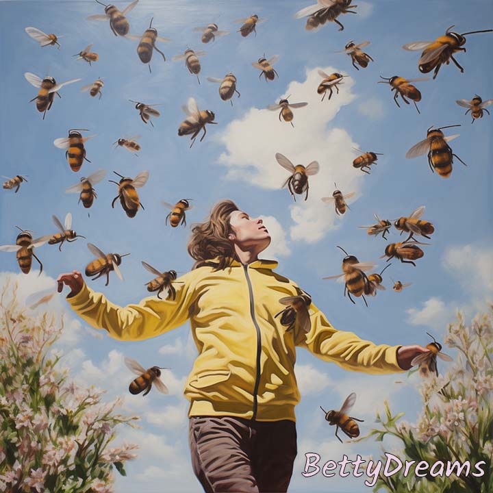 Spiritual Meaning of Bees Flying Around You: 10 Meanings