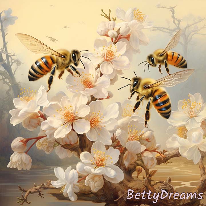 Spiritual Meaning of Bees Flying Around You: 10 Meanings