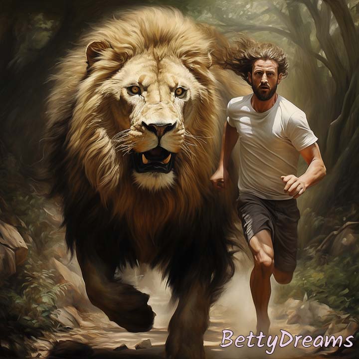 Escaping From Lion In Dream - 10 Meanings (by Betty)