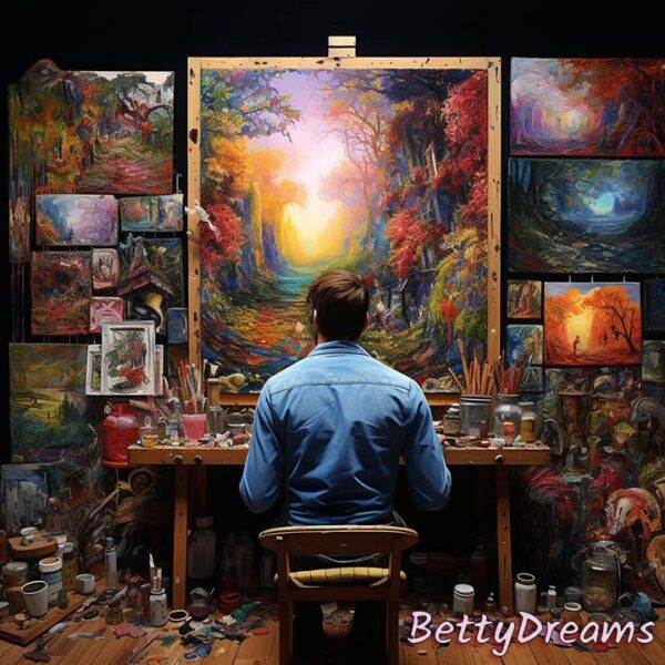 Dream of Painting: 10 Powerful Interpretations (by Betty)