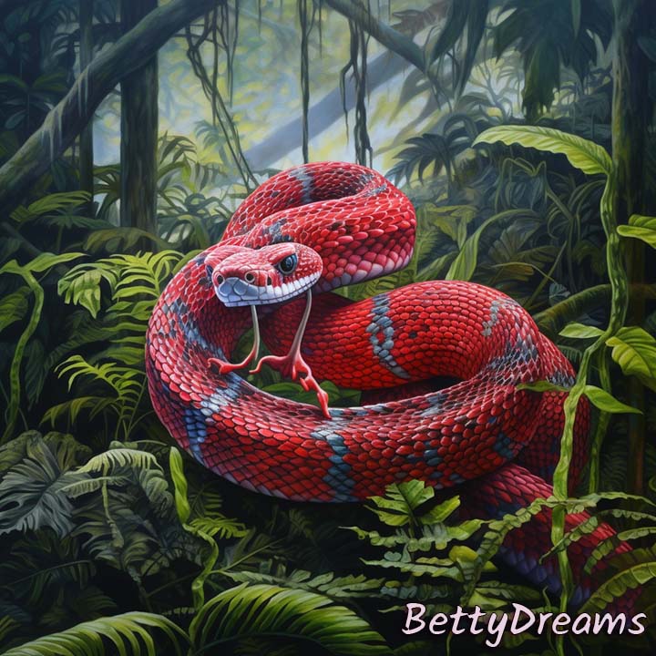 Dream About Red Snake: 10 Powerful Interpretations (by Betty)