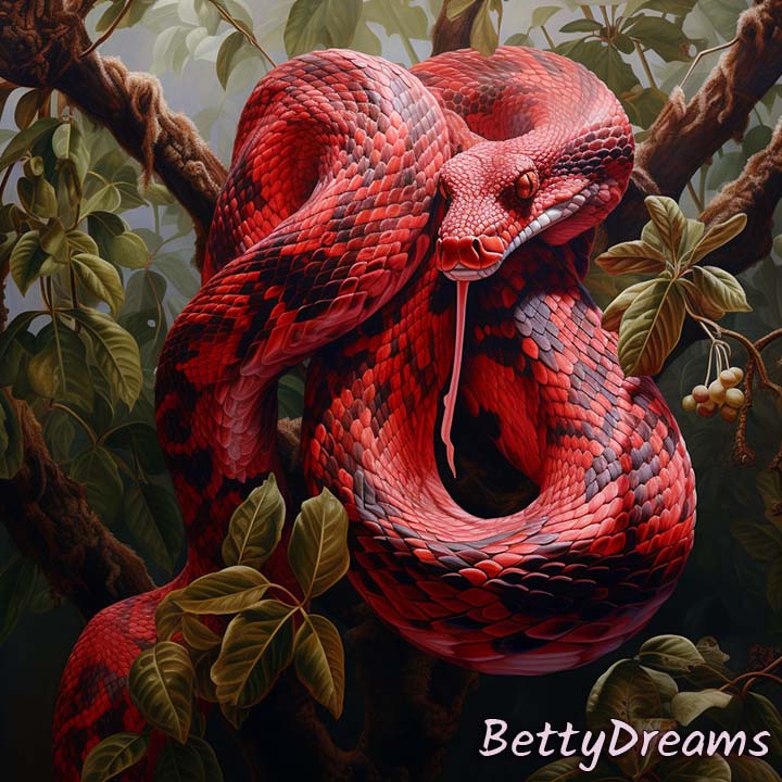 Dream About Red Snake: 10 Powerful Interpretations (by Betty)